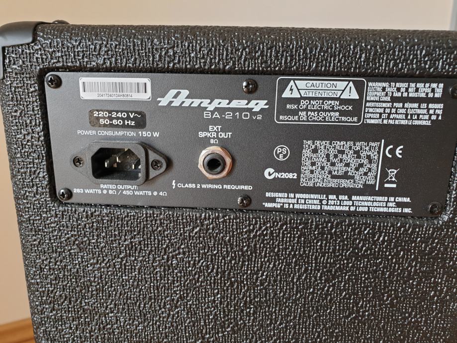 Bas ojačevalec Ampeg BA-210 V2
