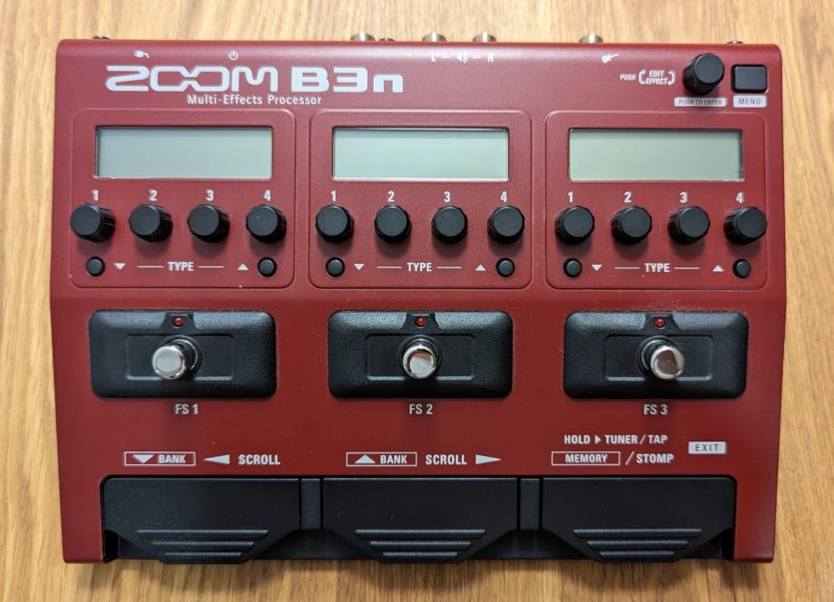 Bass Multiefekt Zoom B3n