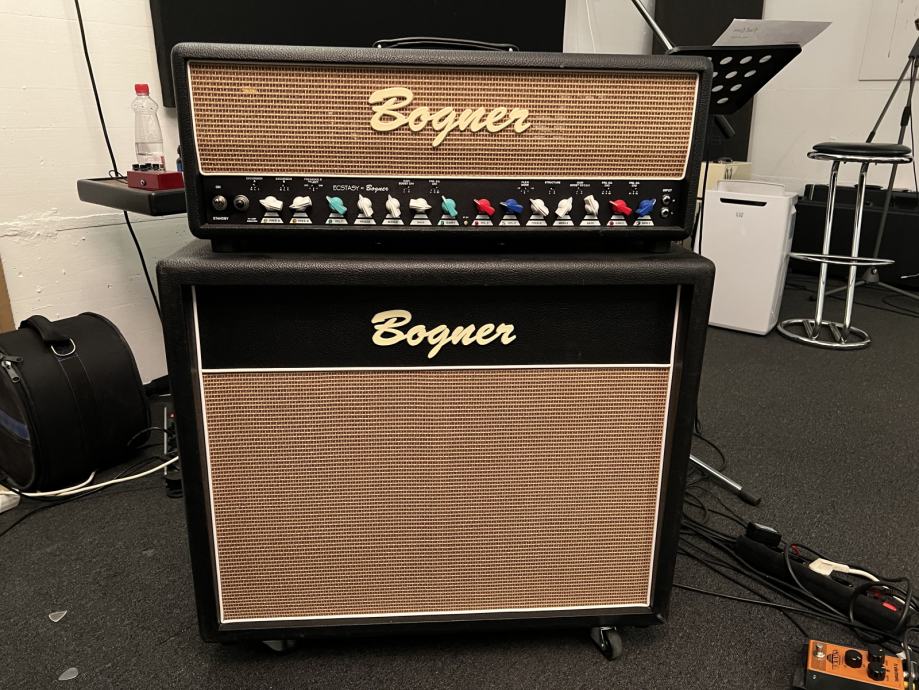 Bogner XTC Ecstasy 101A z Bogner 2x12 Oversized Cabinet