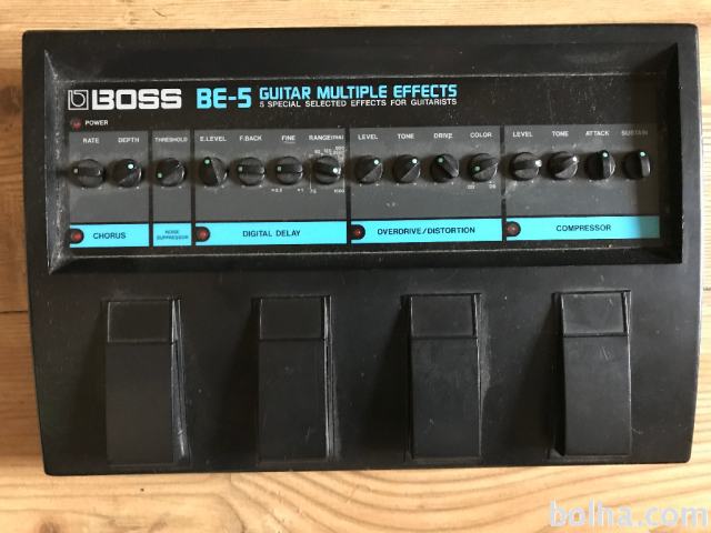 Boss BE-5, analogni multiefekt,compresor.overdrive,delay,