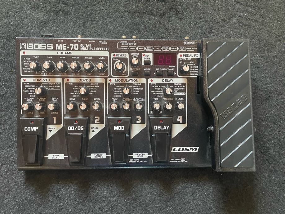 Boss ve-70 multiefekt efekt