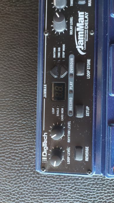 DigiTech JamMan Delay Looper Phrase/Sampler