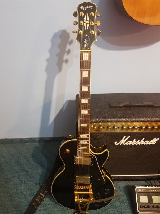 Epiphone Les Paul custom + Marshall dsl40c + ZOOM G3