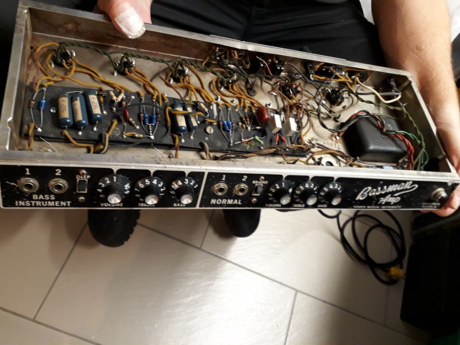 FENDER BASSMAN BLACKFACE AB165