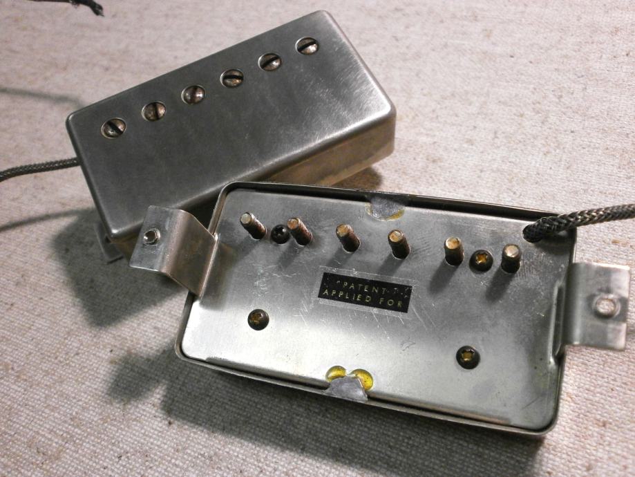 Humbucker Peter Green RELIC 1959 PAF Q Pickups SET VINTAGE CORRECT