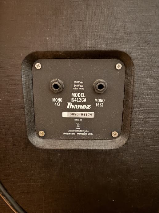 Kitarski box ojačevalec Ibanez