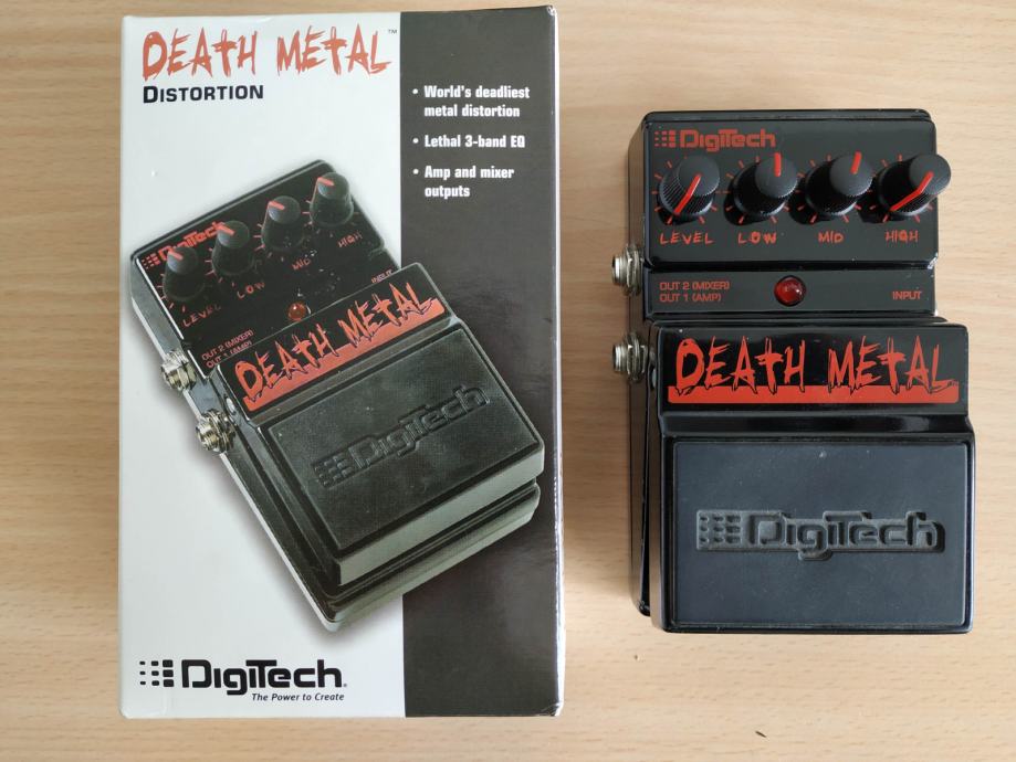 Kitarski efekt DIGITECH, DEATH METAL DISTORTION PEDAL
