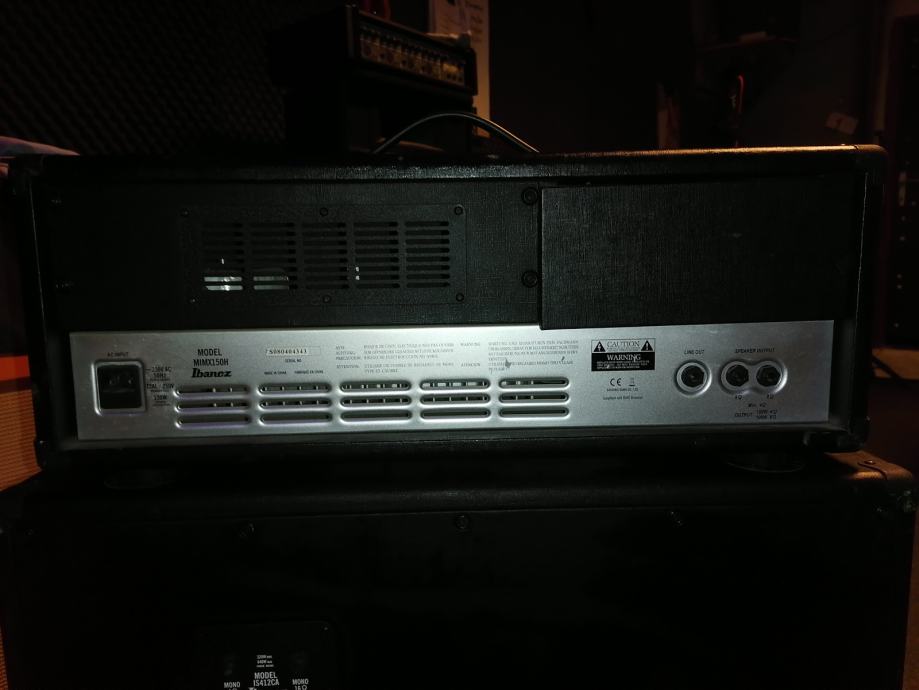 kitarski ojačevalec IBANEZ MIMX 150h in box IBANEZ IS412CA 4x12