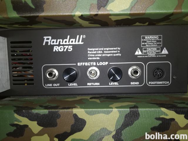 Kitarski ojačevalec Randall RG75 G2