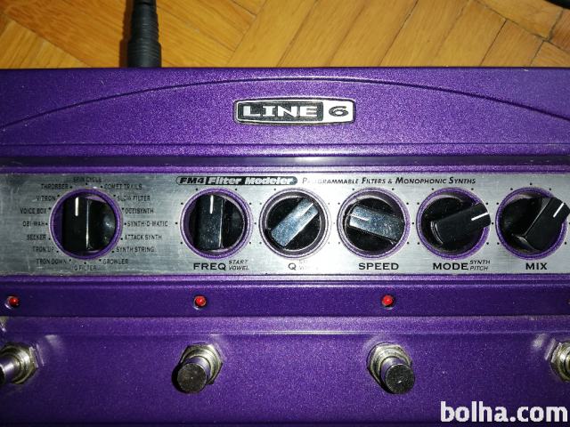 Line6 FM4 Filter Modeler + Exp pedal + Napajalni adapter
