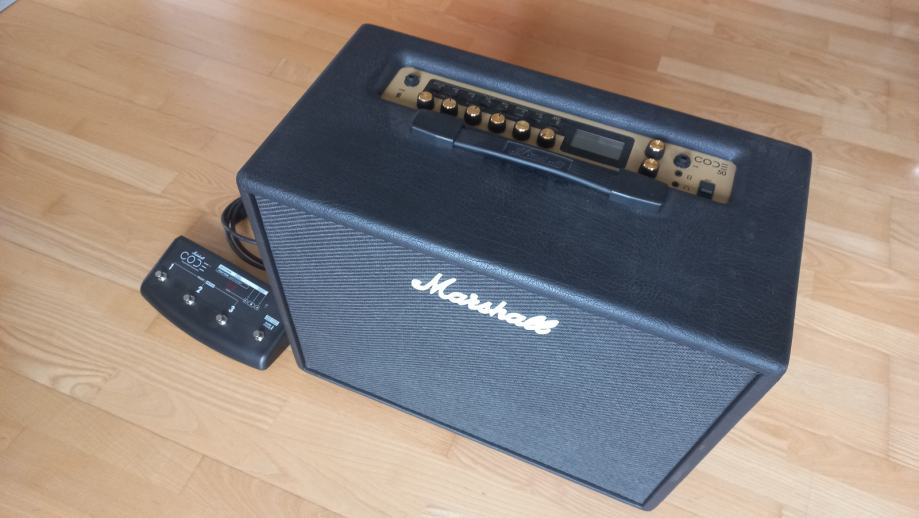 Marshall code 50 + footswitch