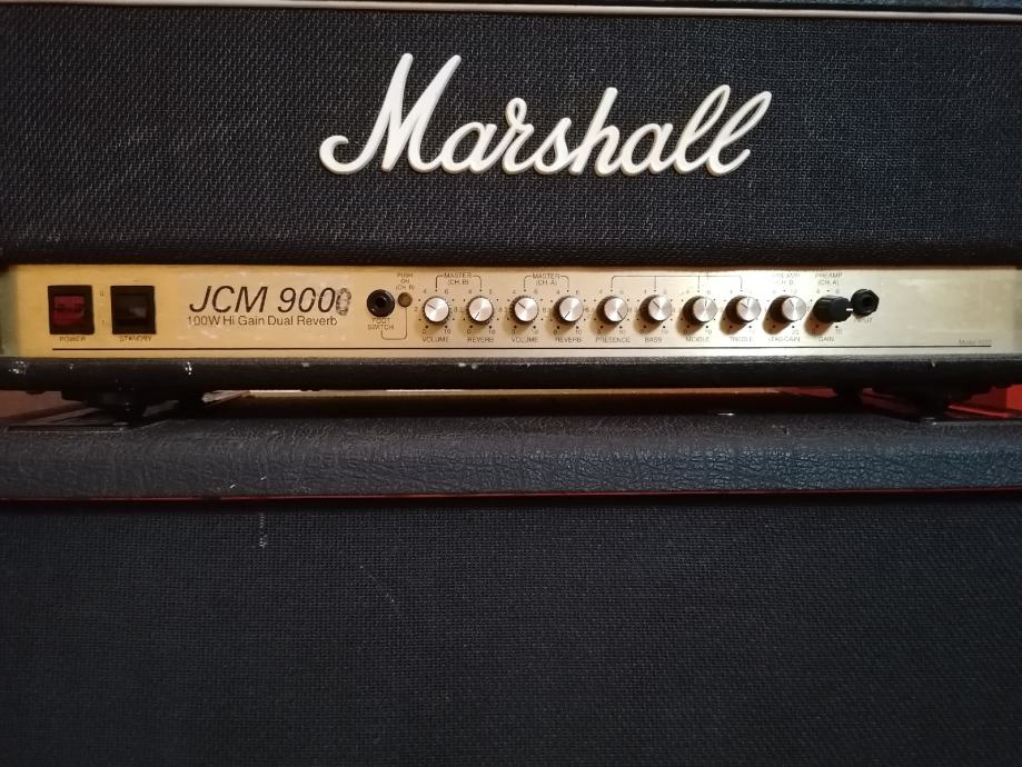 Kitarski ojačevalec Marshall JCM 900 in/ali box LEAD 1960