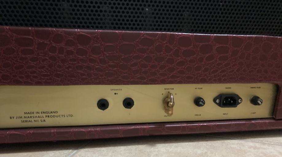 Marshall JMP 100W plexi klon