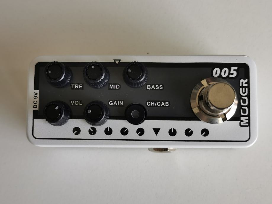 Mooer Micro PreAMP 005 Brown Sound 3 kitarski pedal