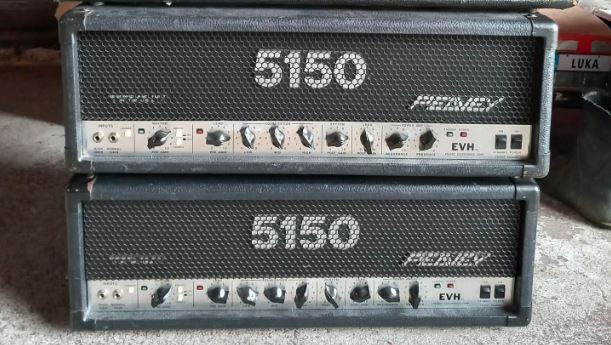 Peavey 5150 Block Letter, EVH signature USA