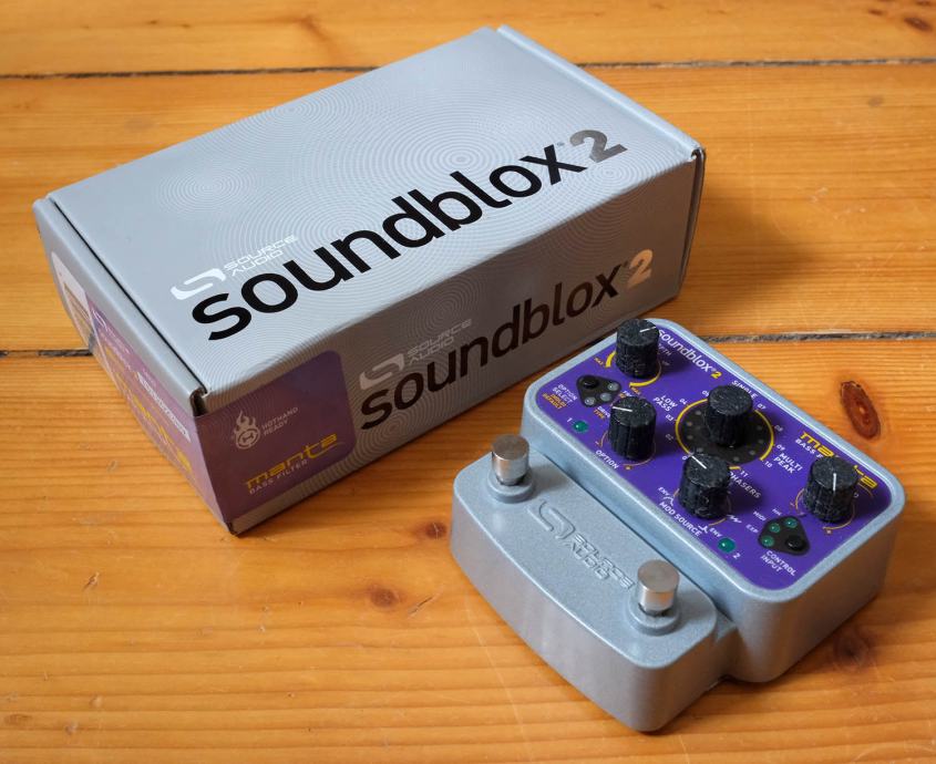 Source Audio Soundblox 2 Manta Bass (Envelope, Phaser, Distortion)