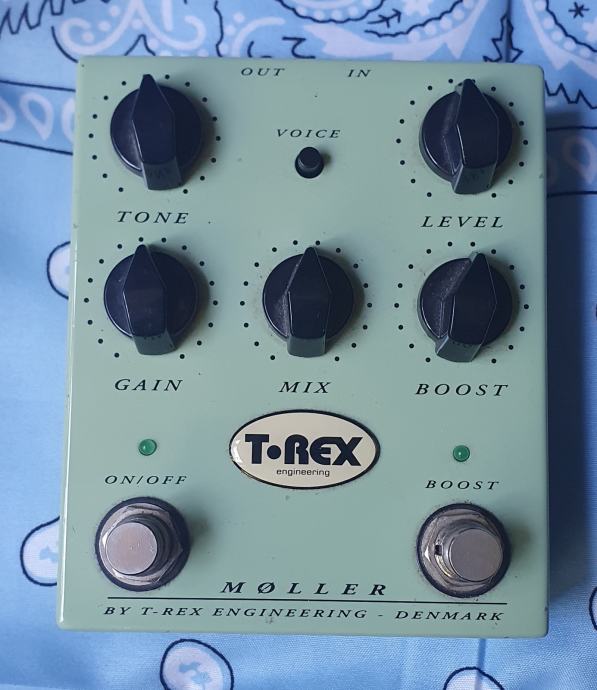 T-Rex Moller overdrive pedal