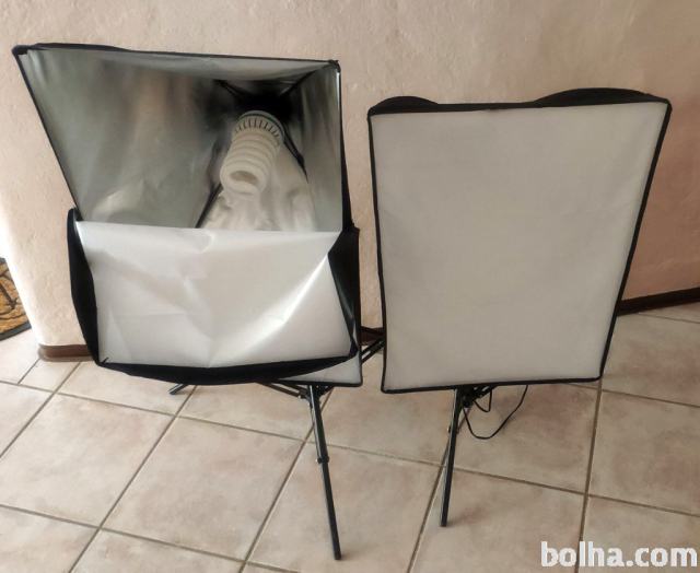 2x Softbox 40x60cm 85 5500K s stojalom
