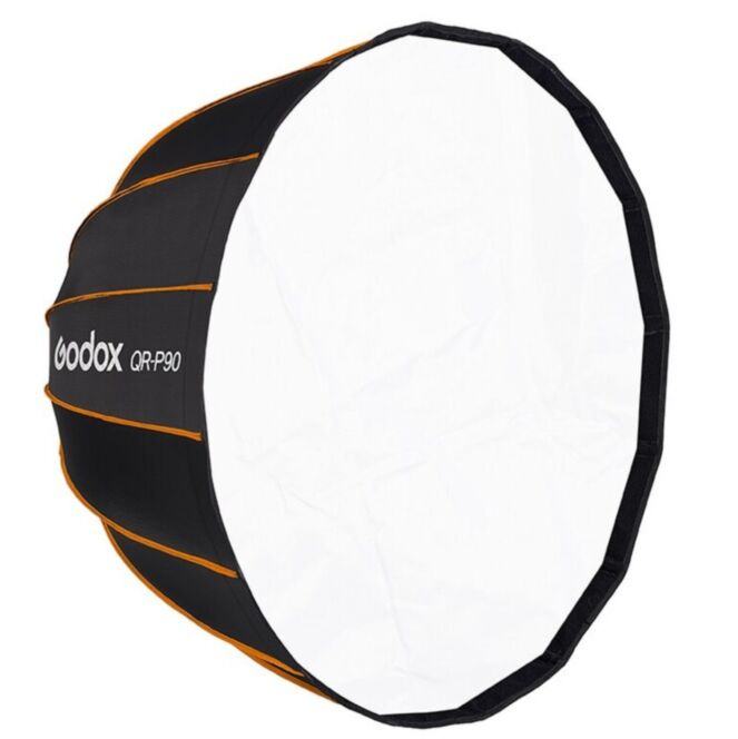 Godox QR-P90 Parabolic Softbox 90cm + honeycomb grid