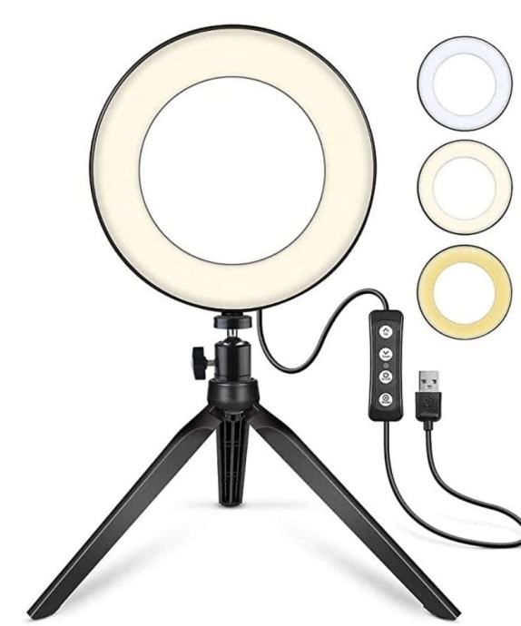 VIVITAR 6 ring light - novo