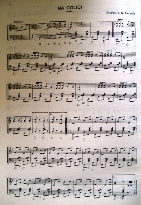 #Note za klavirsko harmoniko# AKCIJA!!