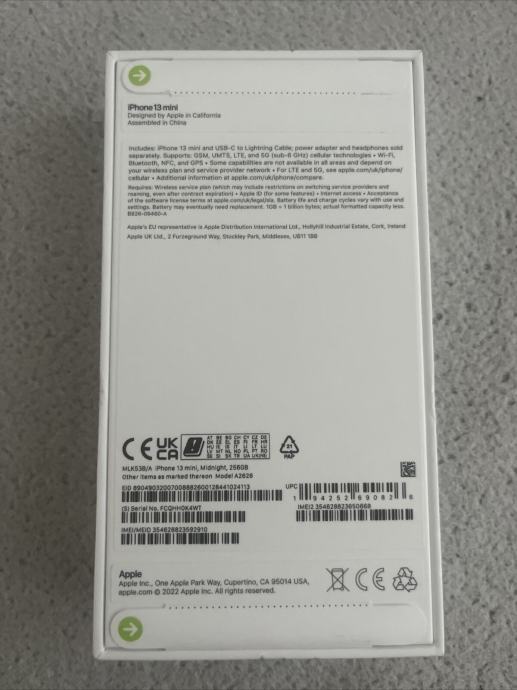 Apple iPhone 13 mini 256GB Midnight