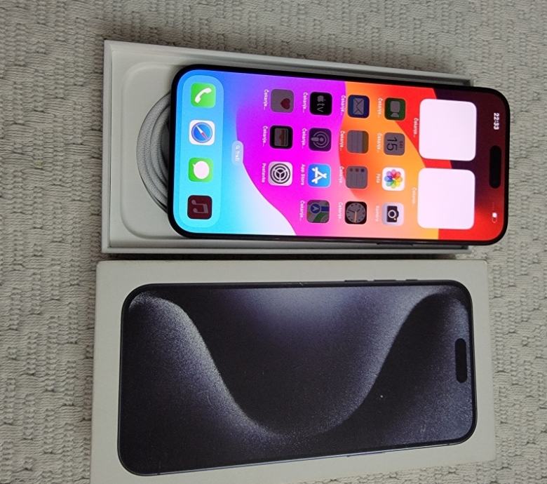 Apple iPhone 15 Pro Max 256GB Titanium Blue Nov Original