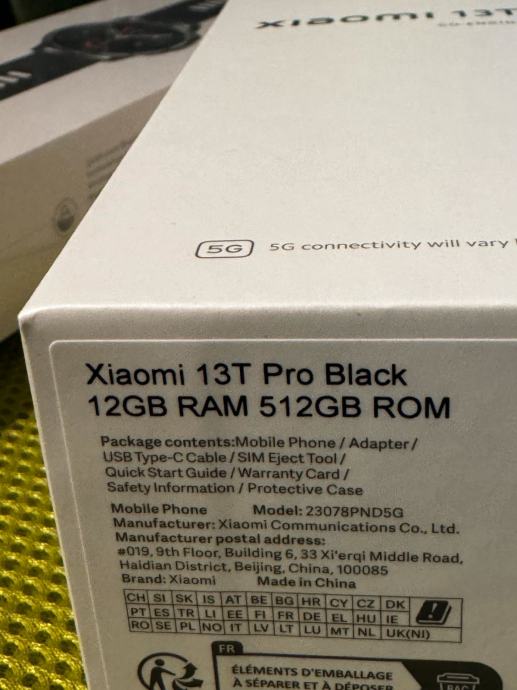 Xiaomi 13T Pro 512GB 12GB Ram
