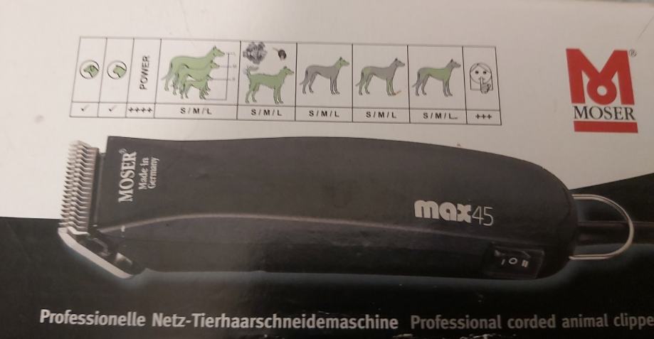 Aparat za striženje Moser max45