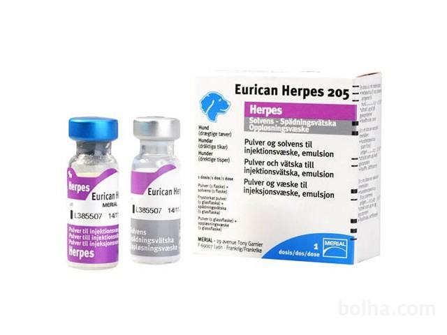 EURICAN HERPES 205-CEPIVO ZA BREJE PSICE