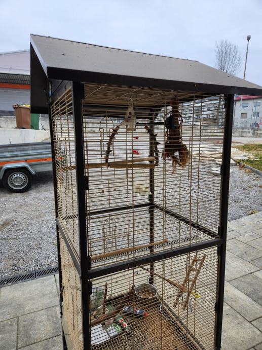 Ptičja kletka oz. voliera za ptice