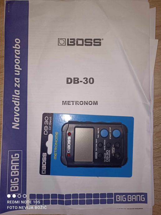 Metronom BOSS DB - 30