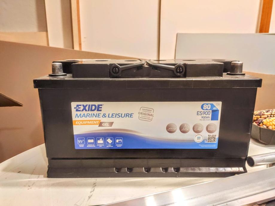 Akumulator Exide GEL ES900, 80 Ah, NOV