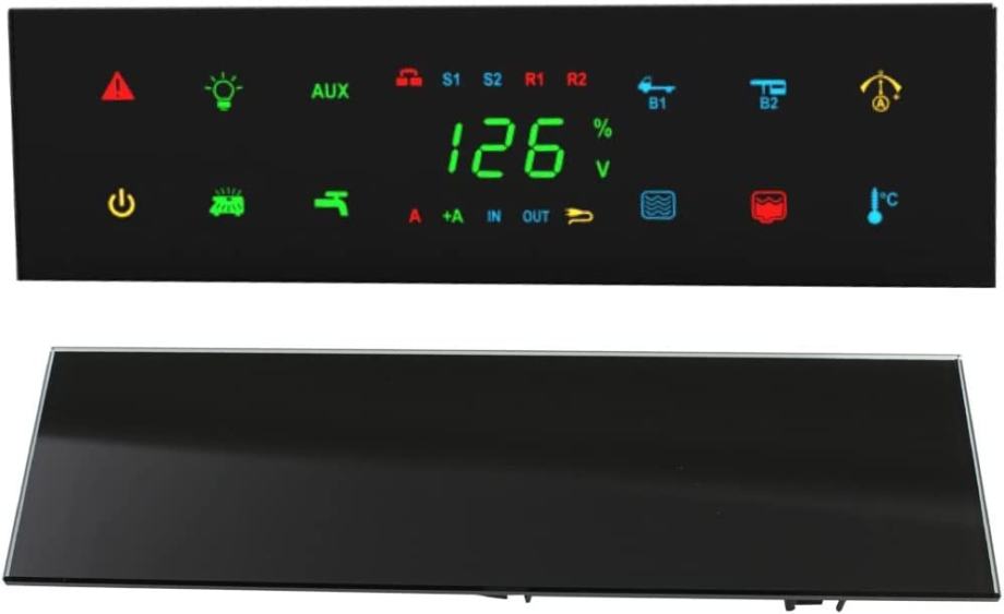 Nordelettronica NE237 + NE266 - napajalno varovalni blok in prikaz