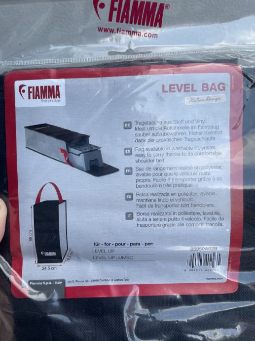 NOV kit level up jumbo + level bag Fiamma