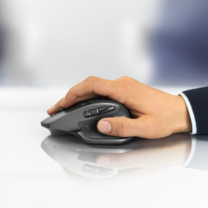 Brezžična miška Logitech MX Master 2S RF 1000 DPI grafitna