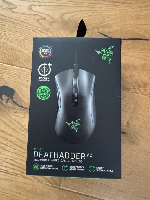Gaming miška Razer Deathadder V2, nova
