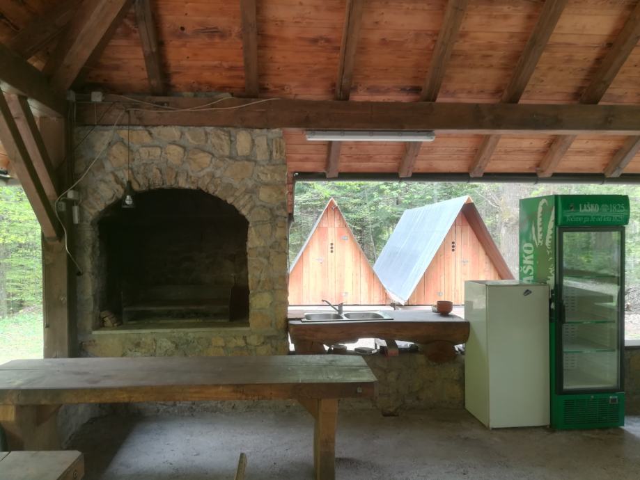 Piknik prostor, koča na samem, TOP lokacija, Oaza Preske