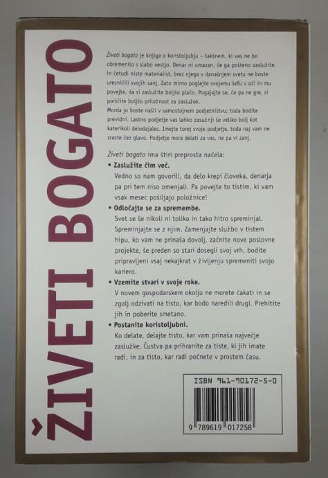 ŽIVETI BOGATO, Stephen M. Pollan in Mark Levine