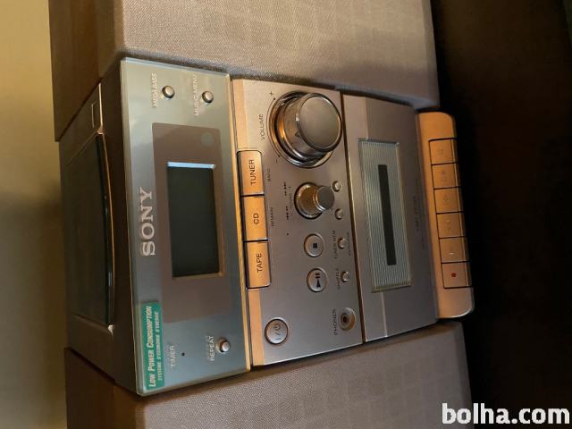 Glasbeni stolp Sony CMT-EP303 ZELO OHRANJEN CD + Kasete