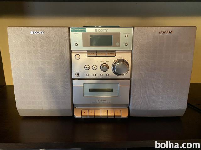 Glasbeni stolp Sony CMT-EP303 ZELO OHRANJEN CD + Kasete