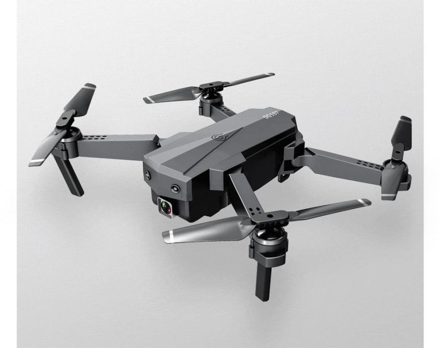 4K WIFI DRON KVADROKOPTER KVADKOPTER Z DVOJNO KAMERO IN 3 BATERIJE