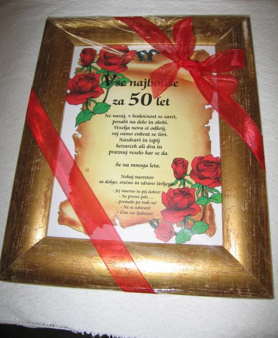 Darilo za 50 let