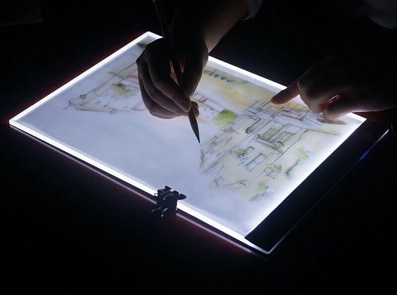 LED tablica grafična tabla za risanje slikanje z lučko DARILA za Božič
