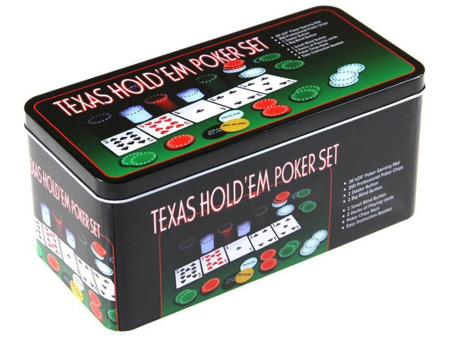 Texas poker set 200 kos