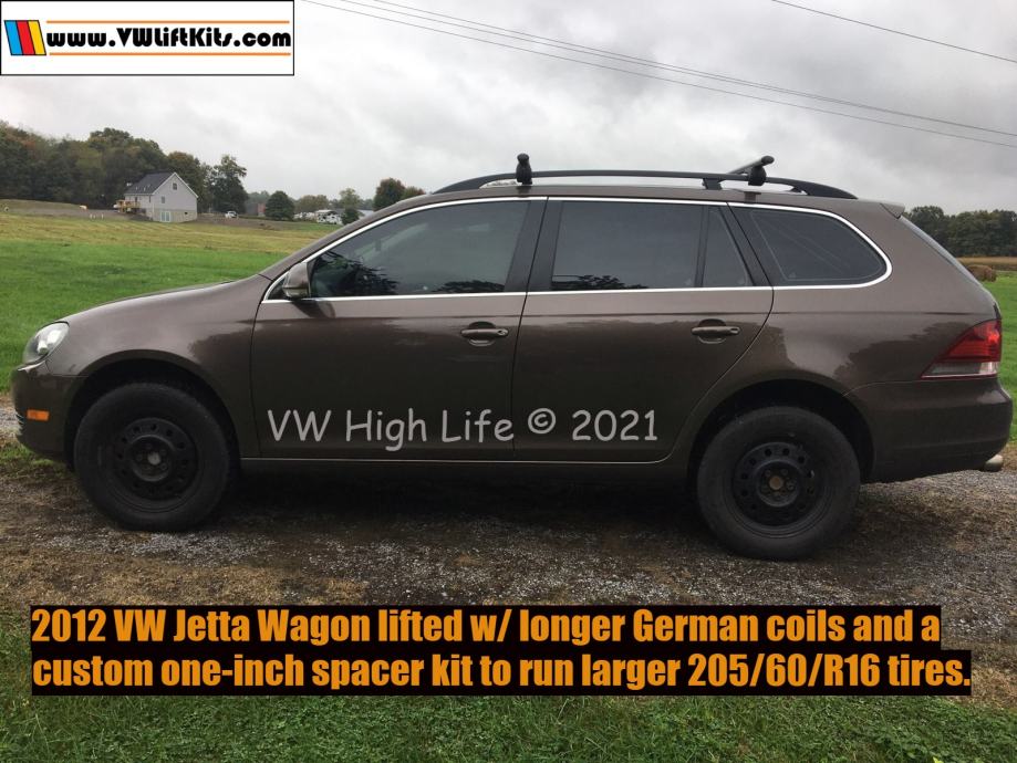 VW Lift Kit +30mm Vzmetenja za Volkswagen Golf Estate Variant MK5 MK6