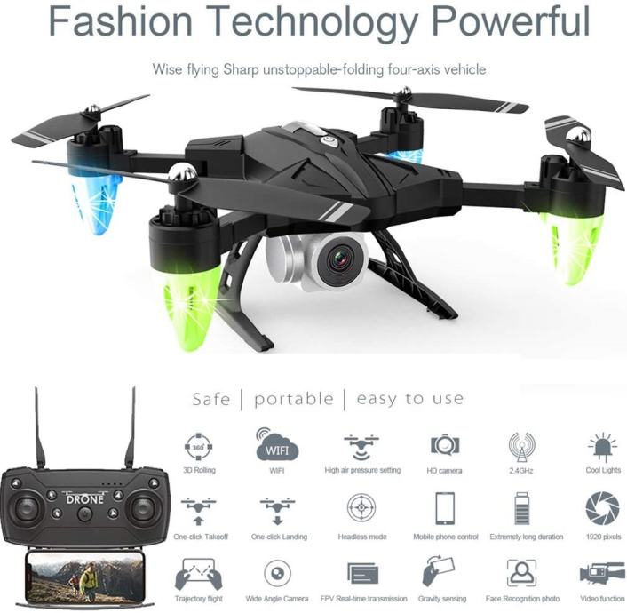 WiFi dron drone quadrocopter quadcopter kvadrokopter DARILO za otroke