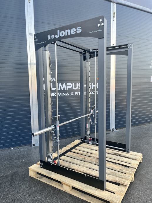 Bodycraft vadbena kletka z vodili 3D Smith Rack The Jones