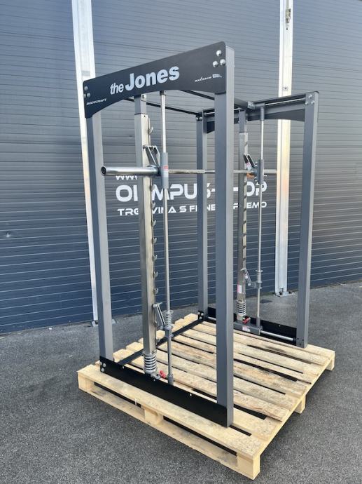 Bodycraft vadbena kletka z vodili 3D Smith Rack The Jones
