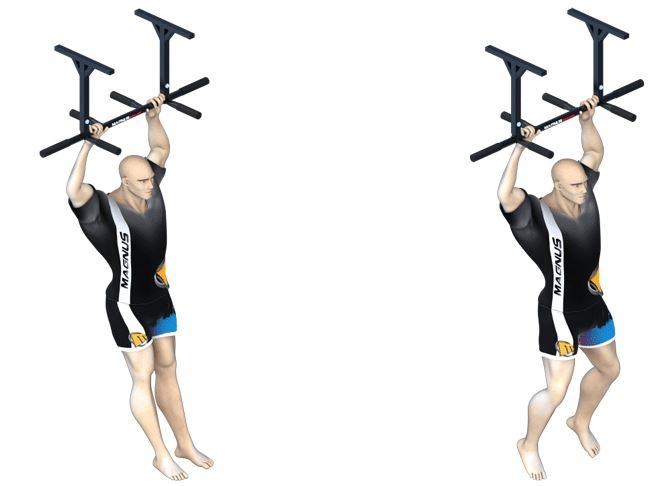 Chin up bar drog za fitnes vaje na vašem domu